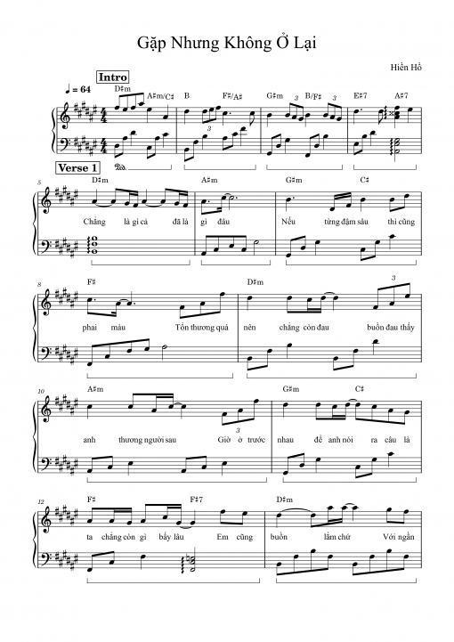 Sheet Nhạc Thức Giấc - Da LAB | Sheetnhacviet.com